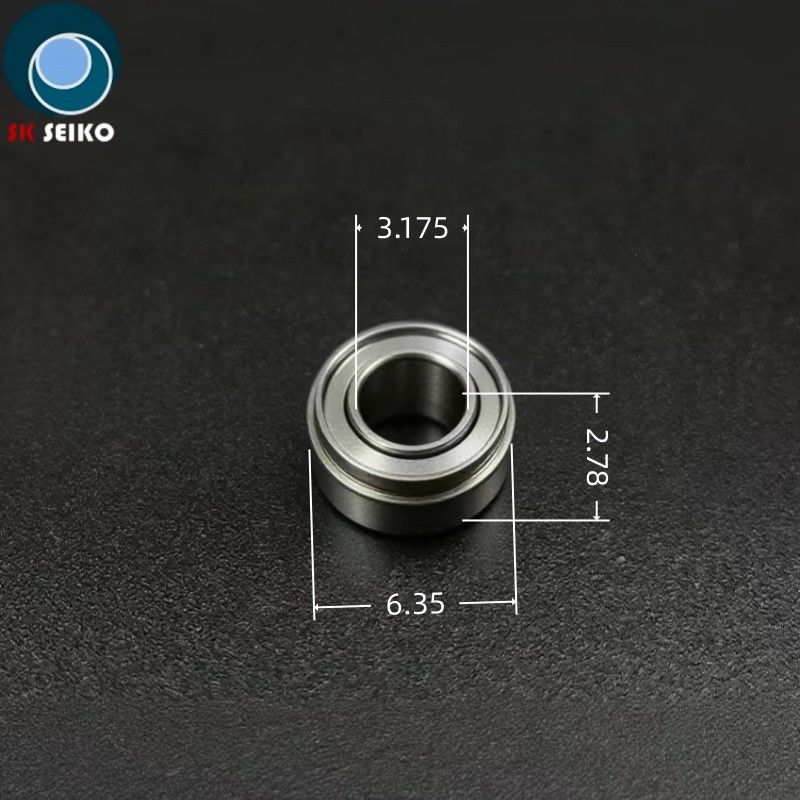 SR144TLZWKN 3.175*6.35*2.78 High Speed Dental Bearing Stainless Steel ...