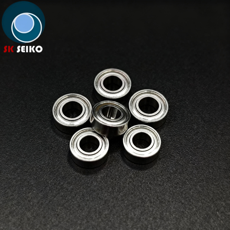 SR144ZZ 3.175*6.35*2.38 High Speed Dental Bearing Torlon Cage Ceramic Balls
