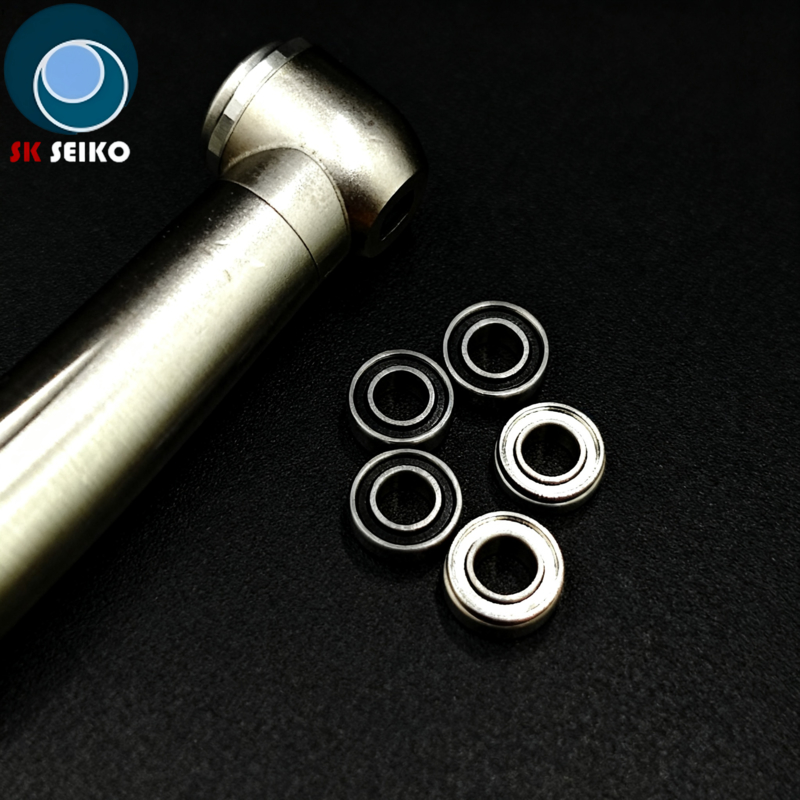 High Speed Dental Bearing SR144TLZWKN 3.175*6.35*2.78 Torlon Cage ...