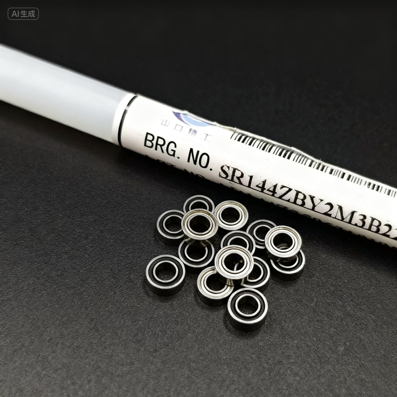 High Speed 3.175x6.35x2.38mm Dental Handpiece Bearing R144 SR144ZZ ...