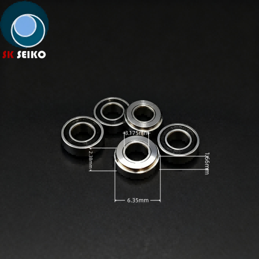 SR144TLK1N 3.175*5.98*6.35 High Speed Dental Bearing Torlon Cage ...