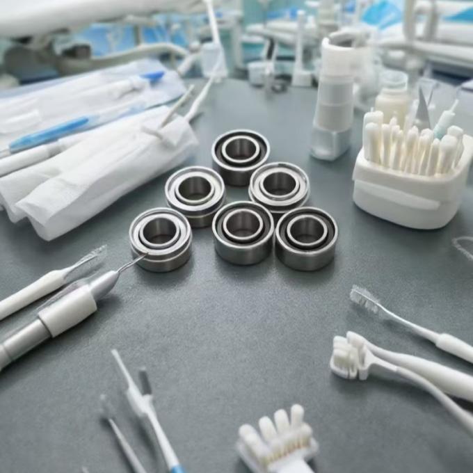 SR144TLZWKN 3.175*6.35*2.78 High Speed Dental Bearing Stainless Steel ...